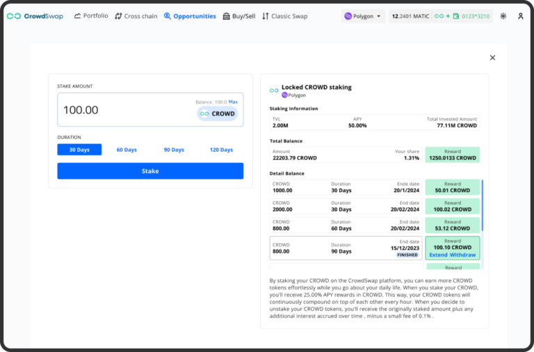 Products - CrowdSwap